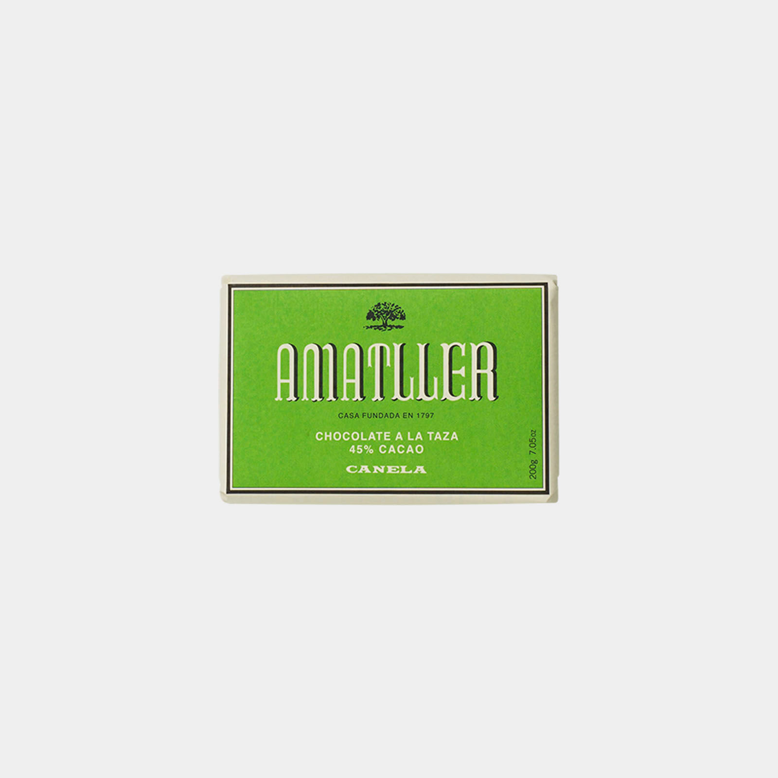 Amatller Drinking Chocolate 45% with cinnamon 200g | Simón Coll