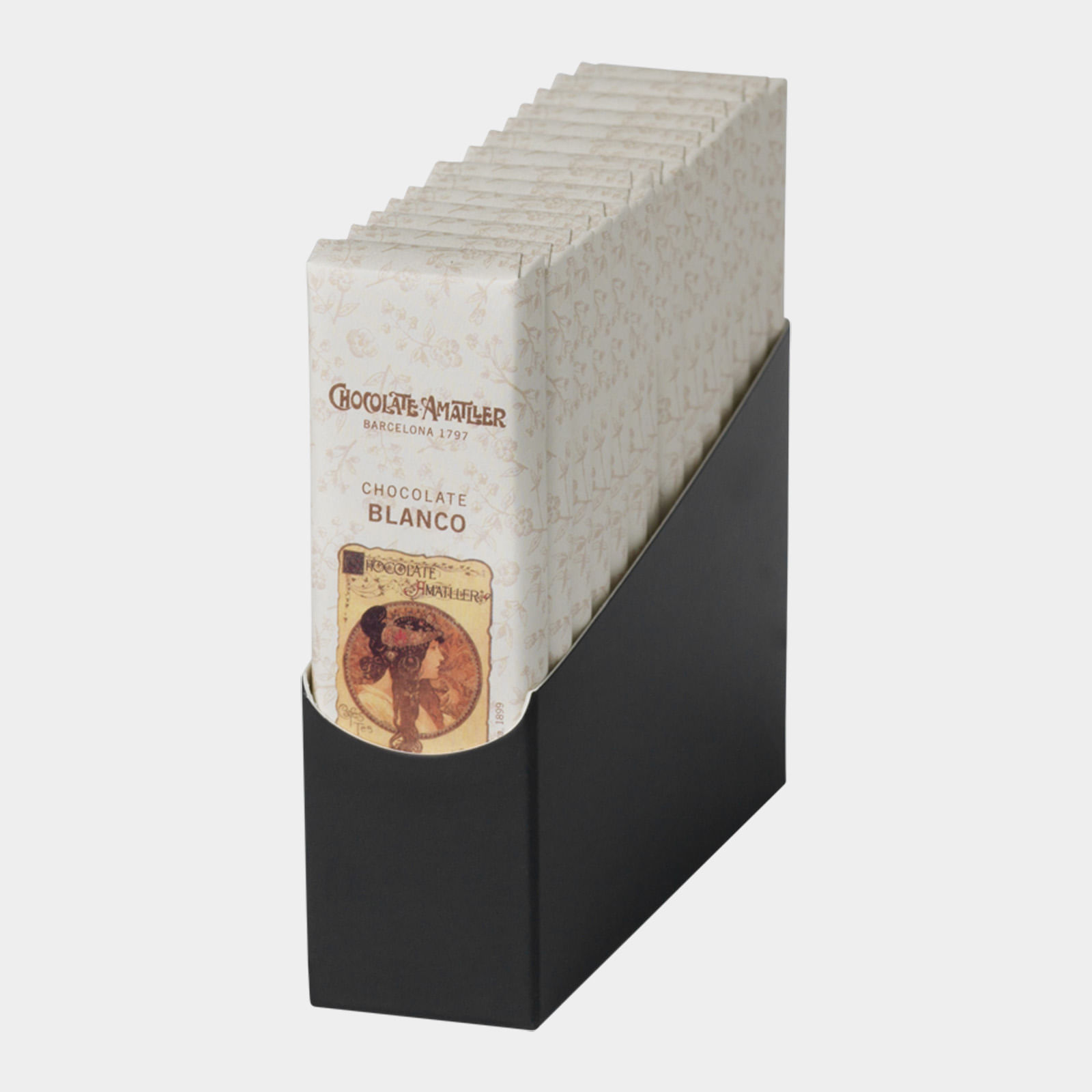 Mini Tableta Chocolate Blanco Amatller 18g | Simón Coll