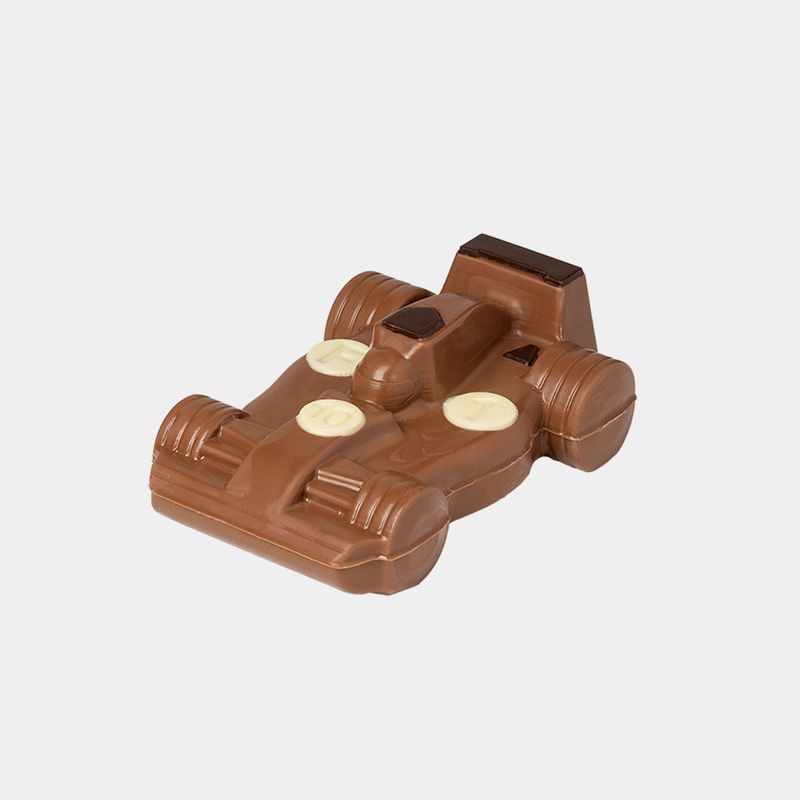 Coche de Formula 1 de chocolate con leche 165g | Simón Coll