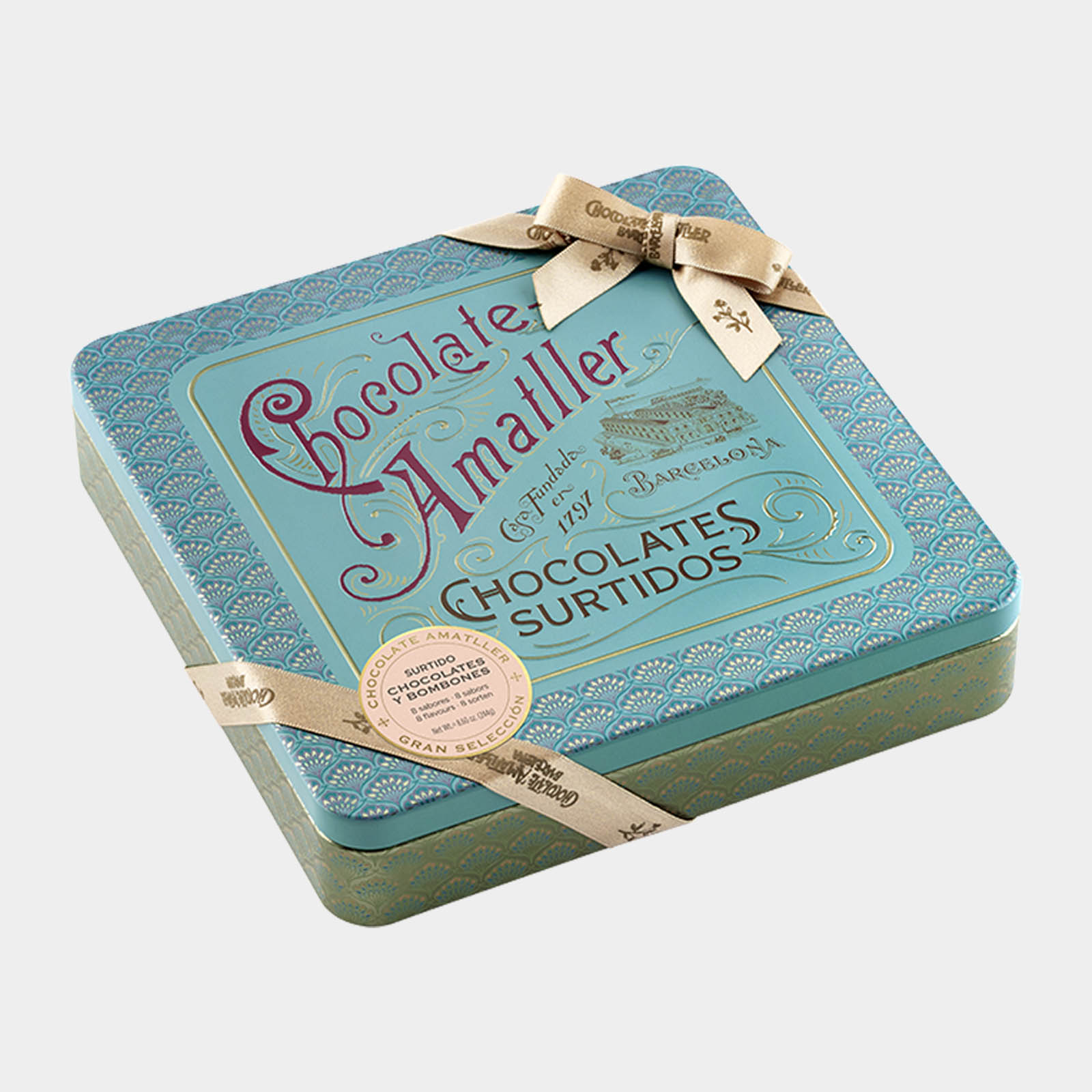 Bombones Chocolate Amatller Gran selección 244g | Simón Coll