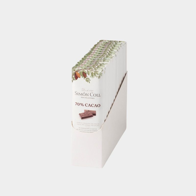 Mini Dark Chocolate Bar 70% cocoa 25g | Simón Coll