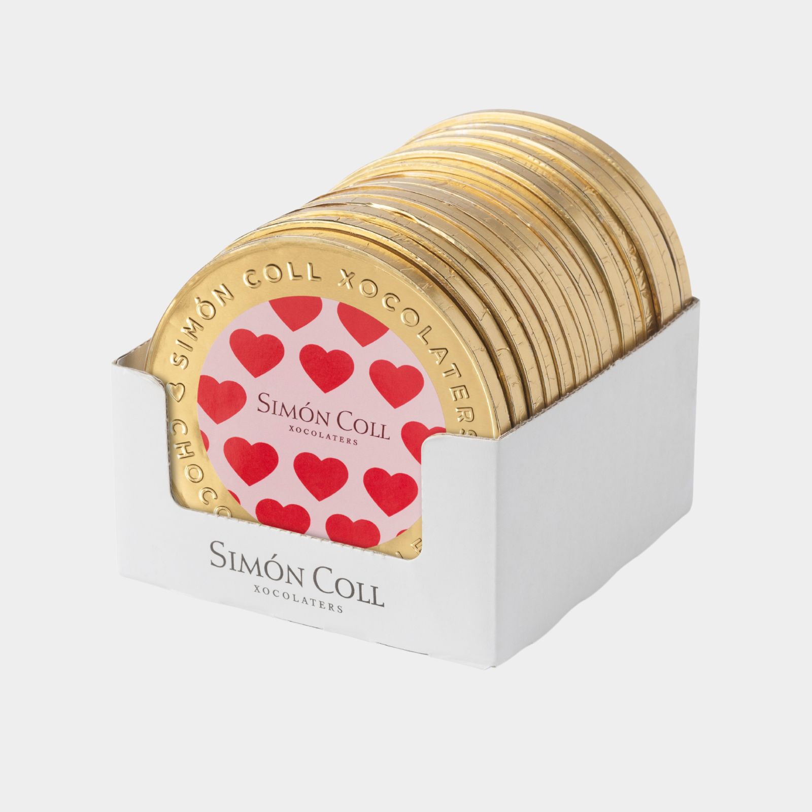 Milk Chocolate Hearts Medallion 60g | Simón Coll