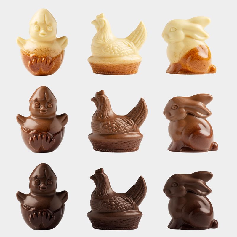 Chocolates assorted figures 30u x 60g | Simón Coll