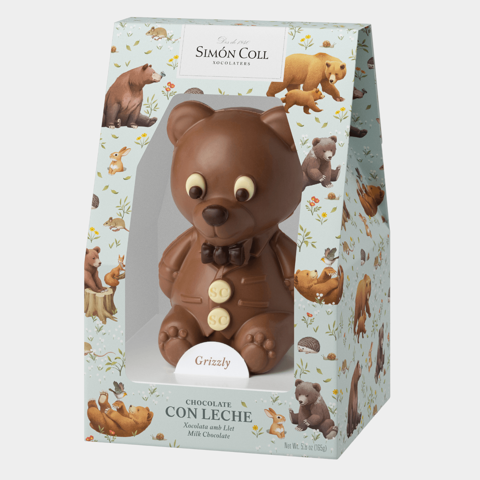 Oso Chocolate con leche 165g | Simón Coll