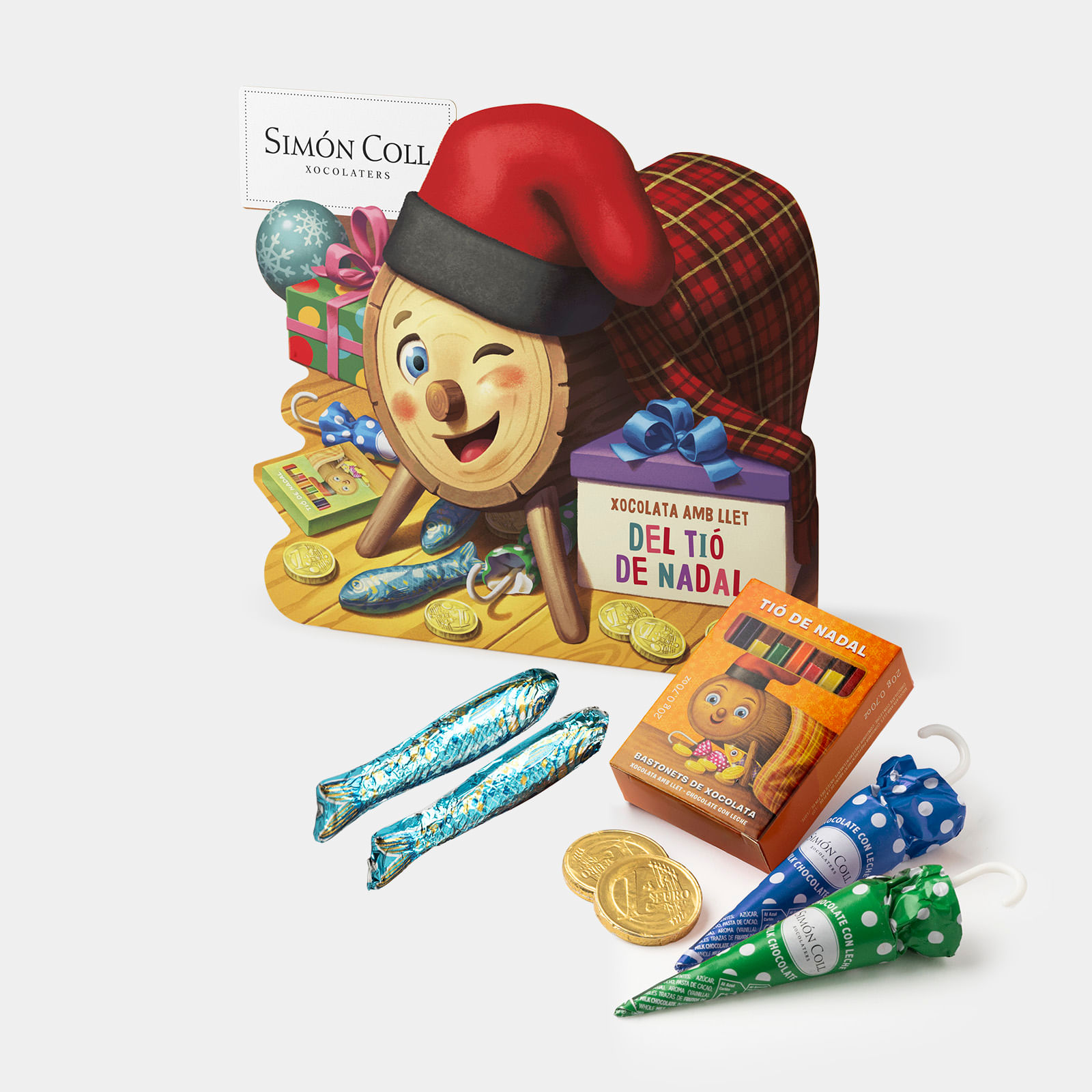 Caja Surtida Tió de Nadal 61g | Simón Coll